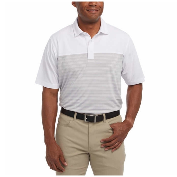 Pebble Beach | Shirts | Pebble Beach Mens Performance Polo White | Poshmark